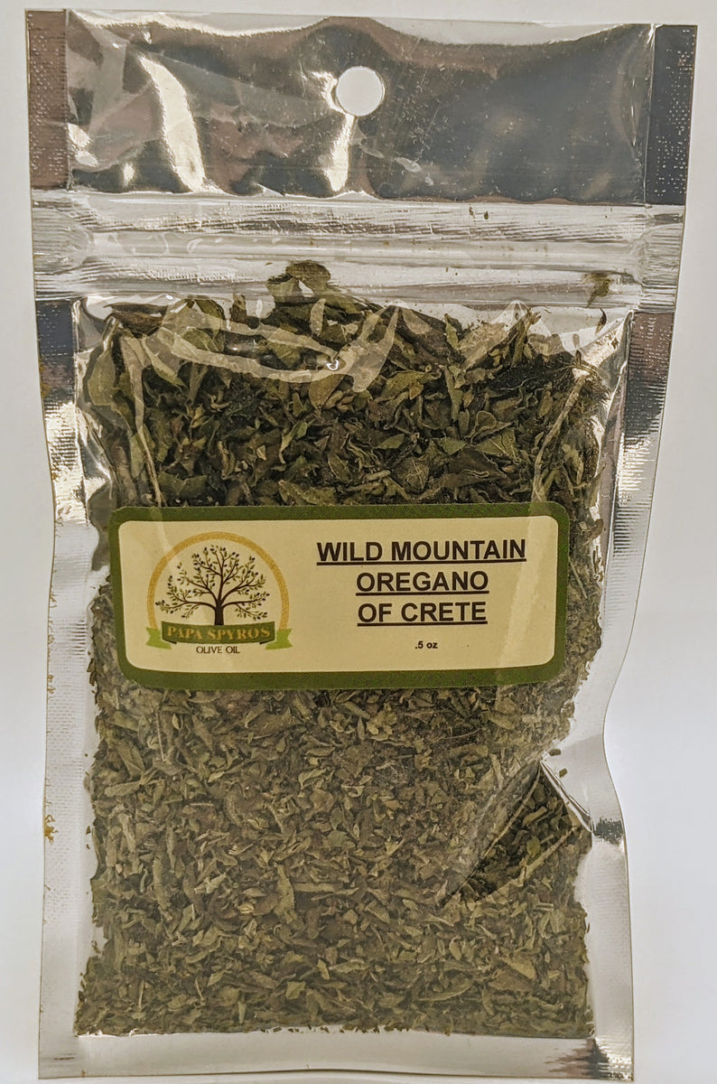 Wild Mountain Oregano of Crete – Papa Spyros Olive Oil